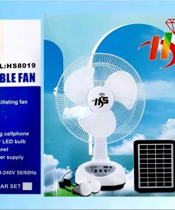 พัดลมโซล่าเซลล์TSP-HS-8019 12นิ้ว USB หลอดบับ2ดวง | ที. เอส. พี. เทรดดิ้ง นำเข้าและจัดจำหน่าย ...